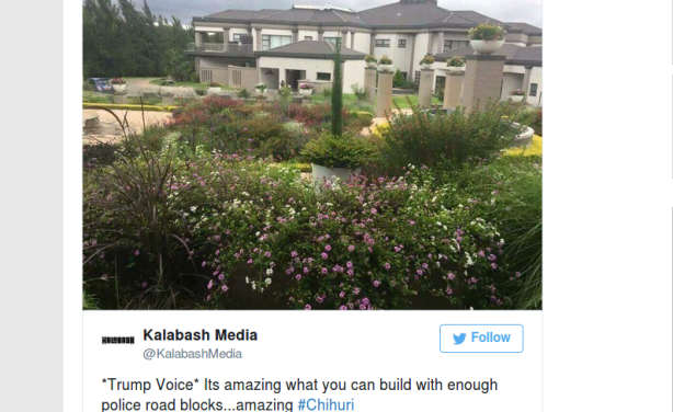 Shocker As Zimbabwe Police Chief Chihuri 'Builds Giant Mansion ...